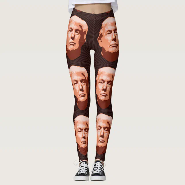DONALD TRUMP YOGA PANTS | Zazzle