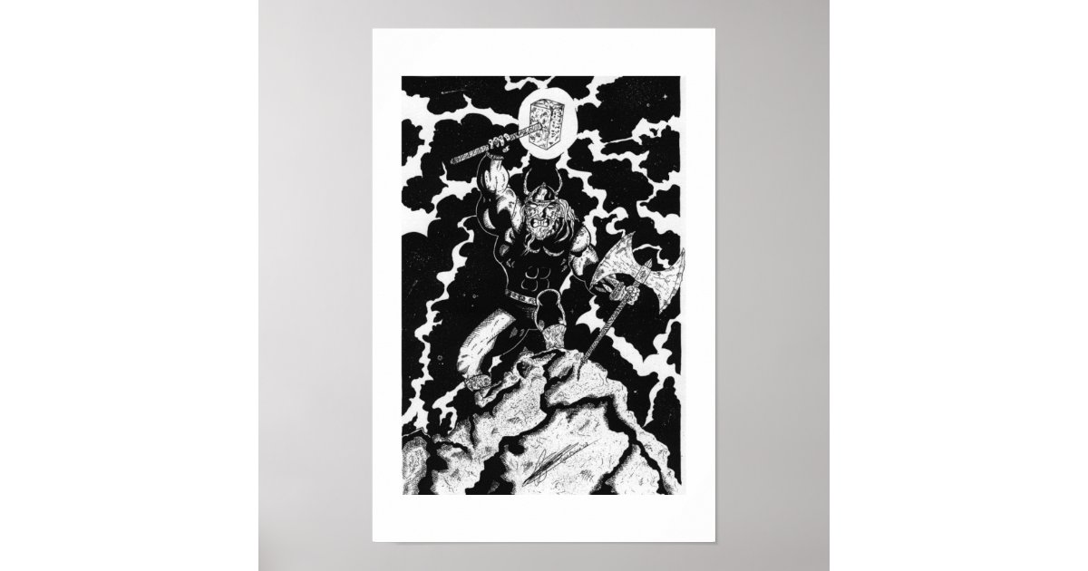 DONAR: God Of War Poster | Zazzle