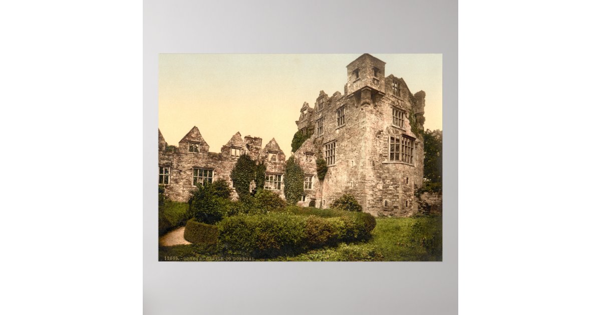 Donegal Castle, County Donegal Poster | Zazzle