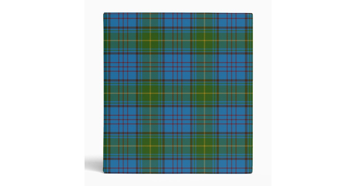 Donegal County Irish Tartan Binder | Zazzle