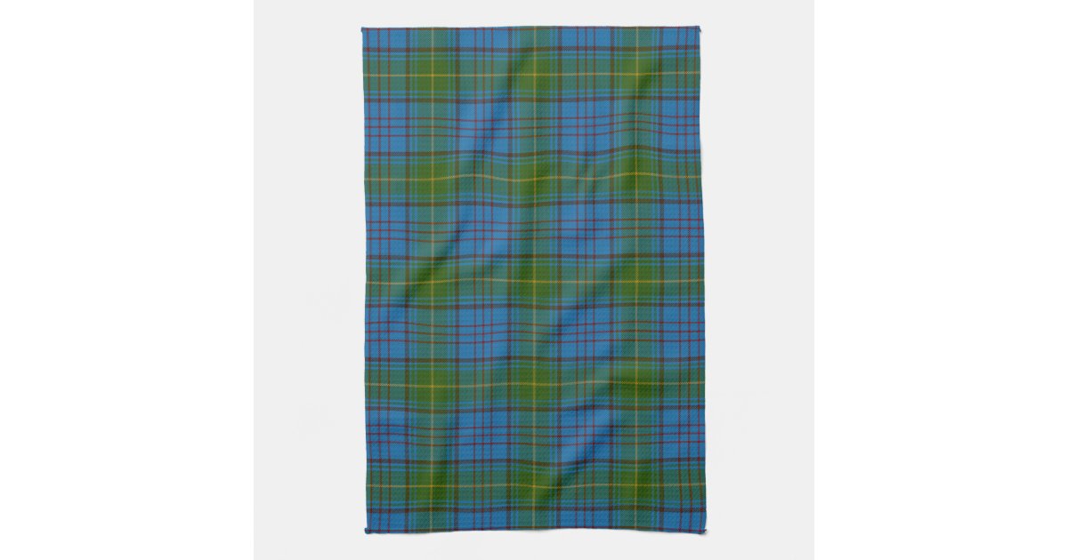 Donegal County Irish Tartan Towel | Zazzle