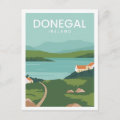 Donegal Ireland Famous Travel Place Illustration Postcard | Zazzle