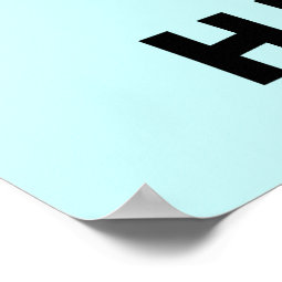 Donkey Cartoon Hee Hawww! Poster | Zazzle