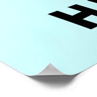 Donkey Cartoon Hee Hawww! Poster | Zazzle