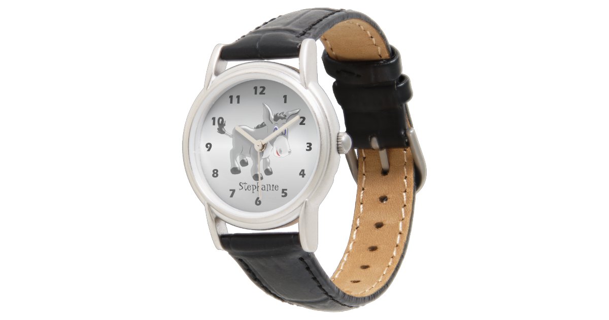 Donkey Design Watch | Zazzle