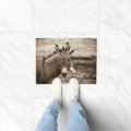 Donkey Doormat | Zazzle