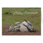 Happy Retirement Black Cap Chickadee Card | Zazzle.com