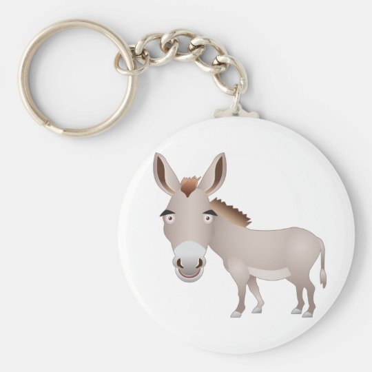Donkey Keychain | Zazzle.com