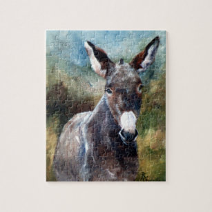 Donkey Jigsaw Puzzles | Zazzle