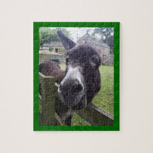 Donkey Jigsaw Puzzles | Zazzle