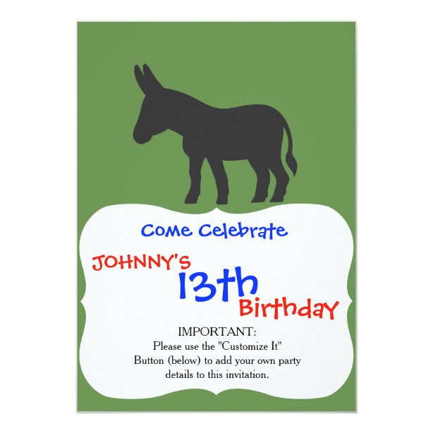 Funny Horse Invitations | Zazzle