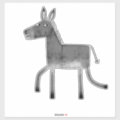 Donkey Sticker | Zazzle