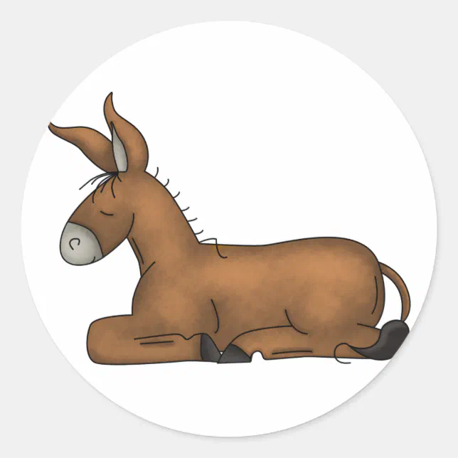 Donkey Stickers | Zazzle