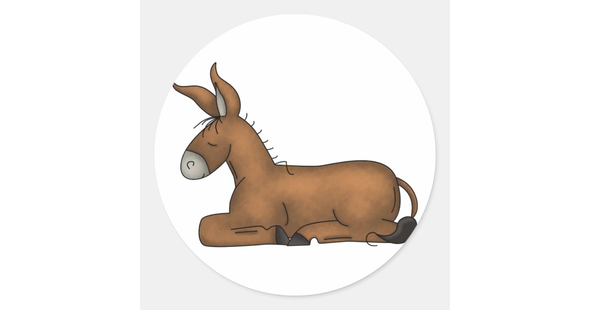 Donkey Stickers | Zazzle