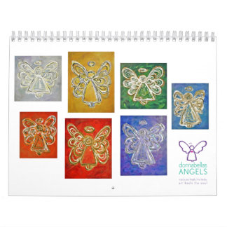 Angel Calendars and Angel Wall Calendar Template Designs