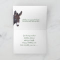 Donnie Donkey hee-haw birthday- customize Card | Zazzle