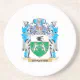 Donohoe Coat of Arms - Family Crest Sandstone Coaster | Zazzle