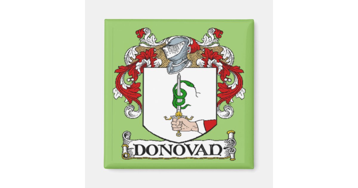 Donovan Coat of Arms Magnet | Zazzle