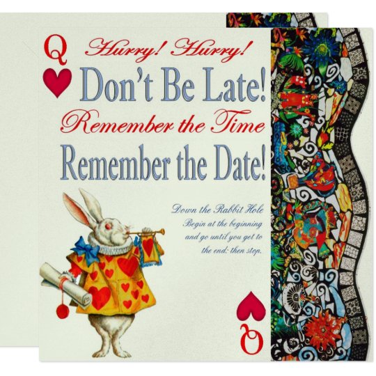 Invitation Wording Late