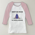 Don't Be Mean Be Above Average (Statistics Humor) T-Shirt | Zazzle