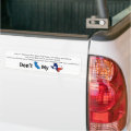 "Don't Blue State My Texas" Bumper Sticker | Zazzle
