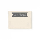 Don't Forget! Post-it Notes | Zazzle