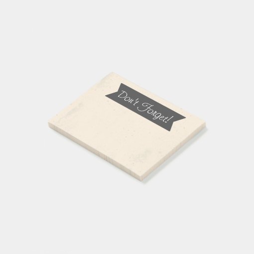 Don't Forget! Post-it Notes | Zazzle