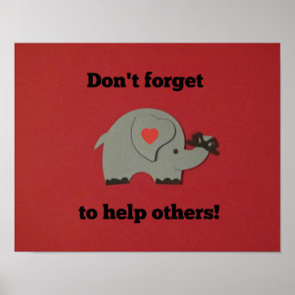 Helping Others Posters | Zazzle