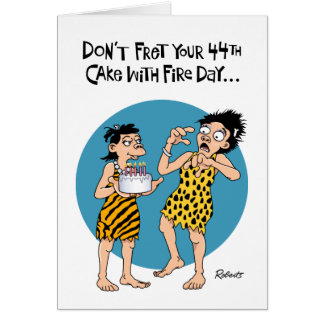 Funny 44th Birthday Cards | Zazzle