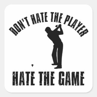 Funny Golf Design Stickers | Zazzle