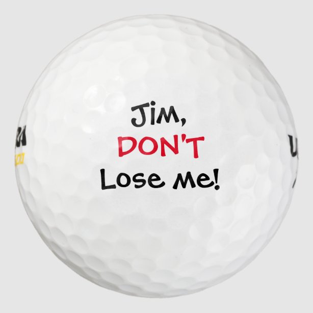 Funny Golf Balls | Zazzle