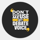 how to make a debate funny