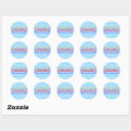 Don't Take Away AAC color Classic Round Sticker | Zazzle