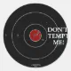 DON'T TEMPT ME CLASSIC ROUND STICKER | Zazzle