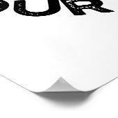 Don't Tooth Your Own Horn Funny Dental Puns Poster | Zazzle