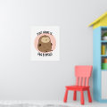 Don't Wanna Be Owl By Myself Funny Owl Pun Poster | Zazzle