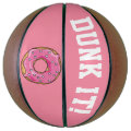 Donut Ball Strawberry Basketball | Zazzle
