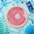 Donut Birthday Donut with sprinkles birthday Paper Plates | Zazzle
