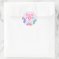 Donut Birthday Stickers Labels | Zazzle