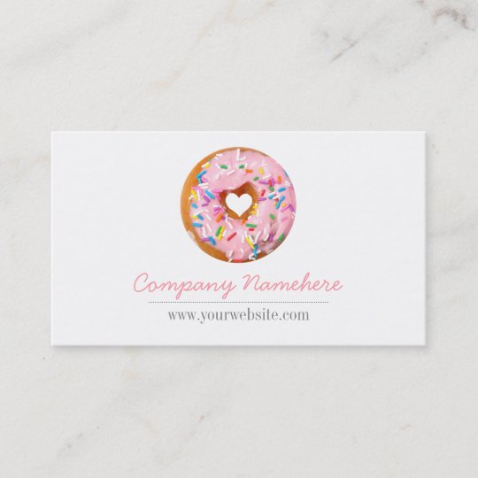 Donut Business Card | Zazzle.com
