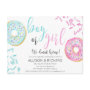Cute Bee Daisy Floral Gender Reveal Postcard | Zazzle