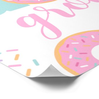 Donut Grow Up Poster | Zazzle