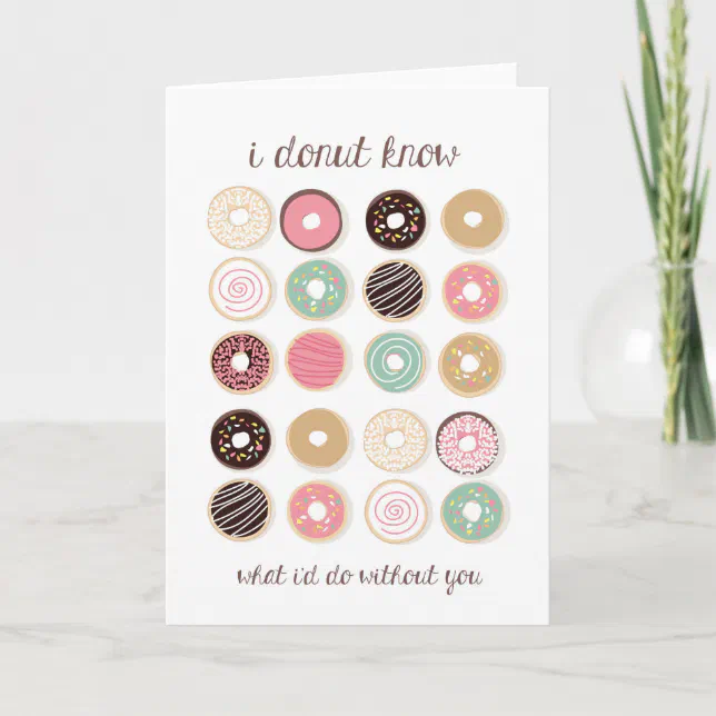 Donut Know Thank You | Zazzle