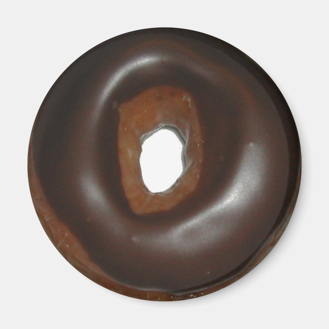 Donut magnet | Zazzle