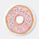 Donut Pink Frosting Sprinkles Cute Food | Doughnut Magnet | Zazzle