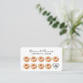 Donut Shop Bakery Cute QR Code Loyalty Card | Zazzle