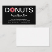 Donut Shop Clever Design Business Card | Zazzle