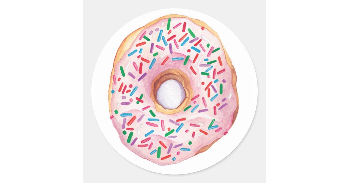 Donut stickers | Zazzle