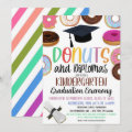 Donut Theme Graduation Invitation | Zazzle