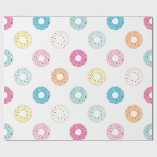 Donut Wrapping Paper | Zazzle